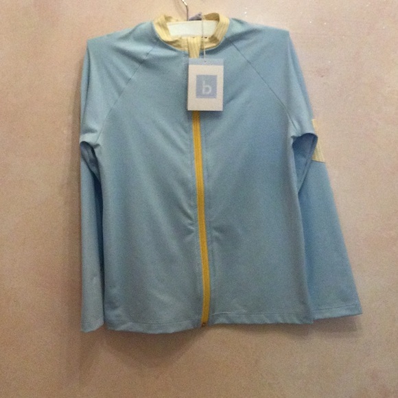Swim | Nwt Bella Bliss Zip Front Rash Guard | Poshmark